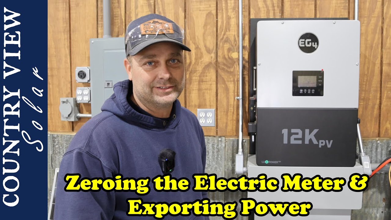 EG4 12Kpv CT installation. Zero Meter, Grid Sellback, More Load & Surge ...