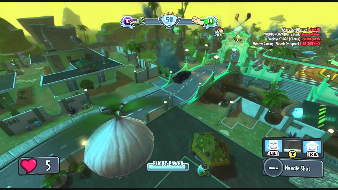 Plants Vs Zombies Garden warfare:Crash course and ice cactus - YouTube