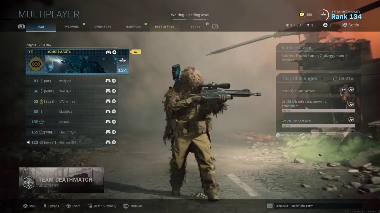 COD MW / Sniper / Grind/ Shipment - YouTube