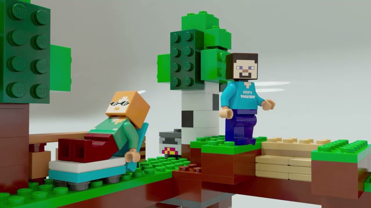 LEGO MINECRAFT The First Adventure - YouTube