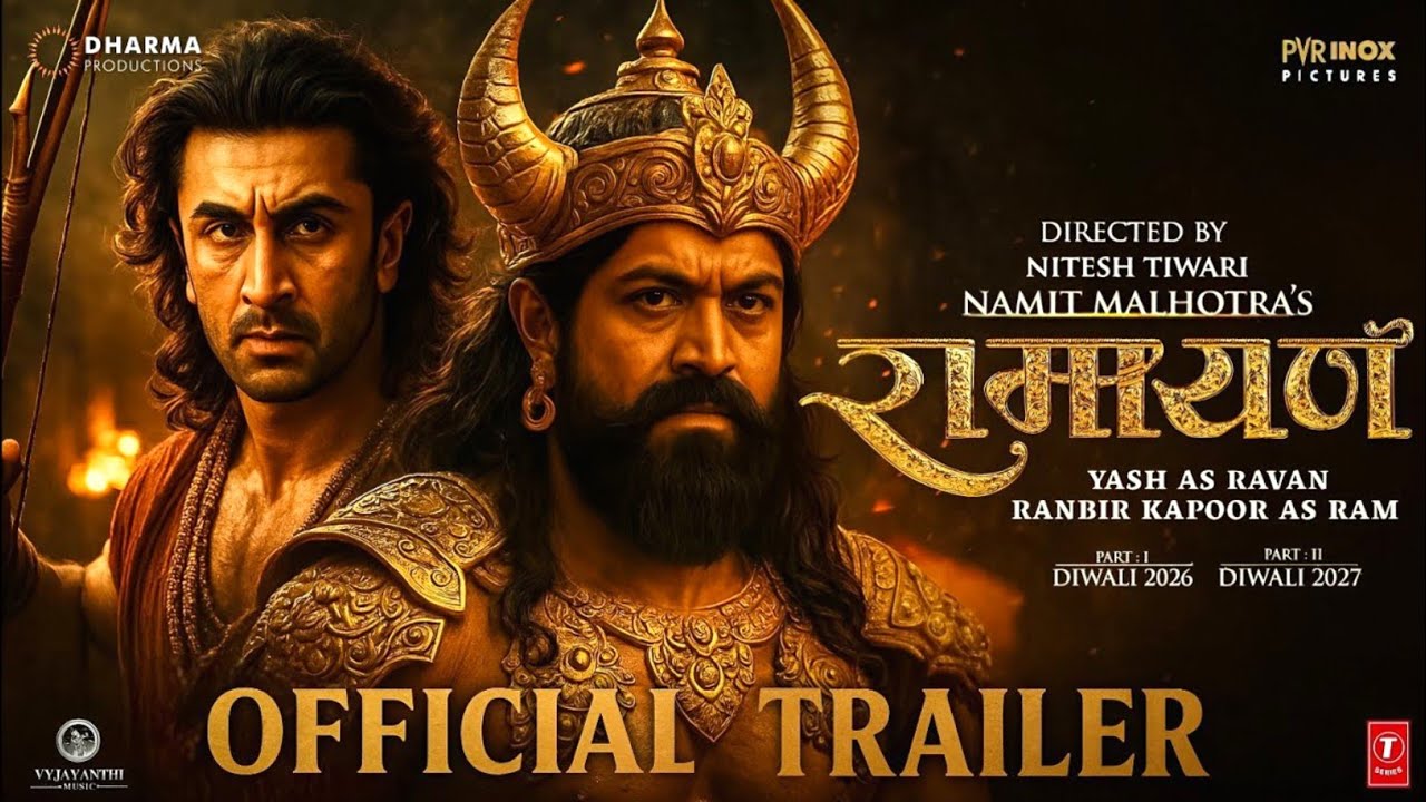 RAMAYAN - Hindi Trailer | Yash | Ranbir Kapoor | Sai Pallavi | Nitesh ...