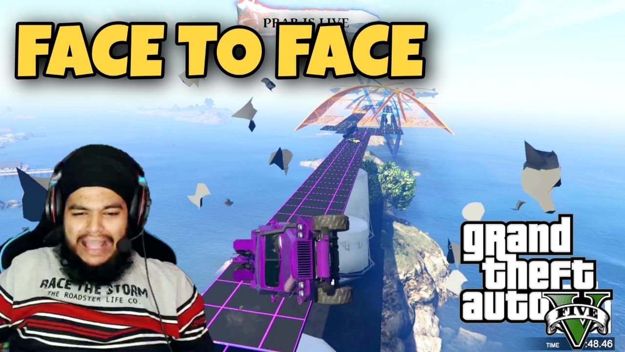 999.778% People delete GTA 5 after this face to face race in GTA 5 ...