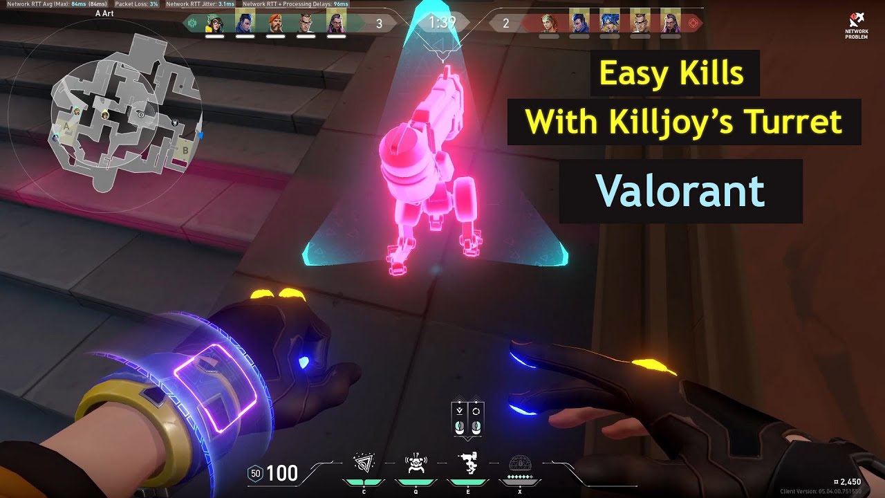 Valorant: Killjoy Trick With Turret - YouTube