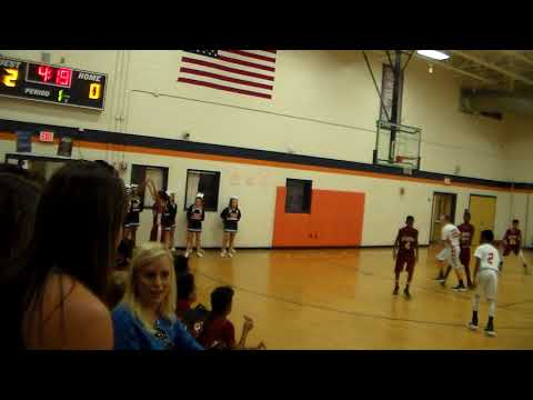 Factory Shoals Middle School Knights vs Fairplay 11/17/16 - YouTube