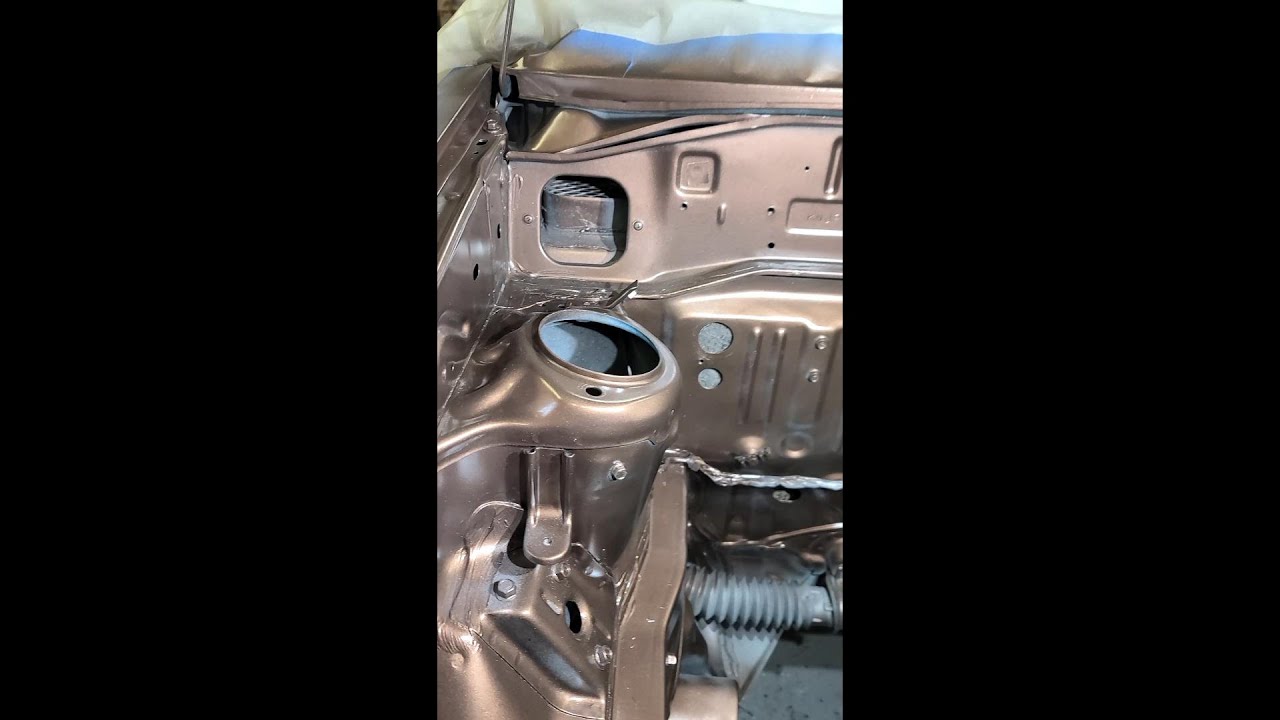 Festiva Engine Bay Gets Some Love. New Metallic Dark Copper Paint ...