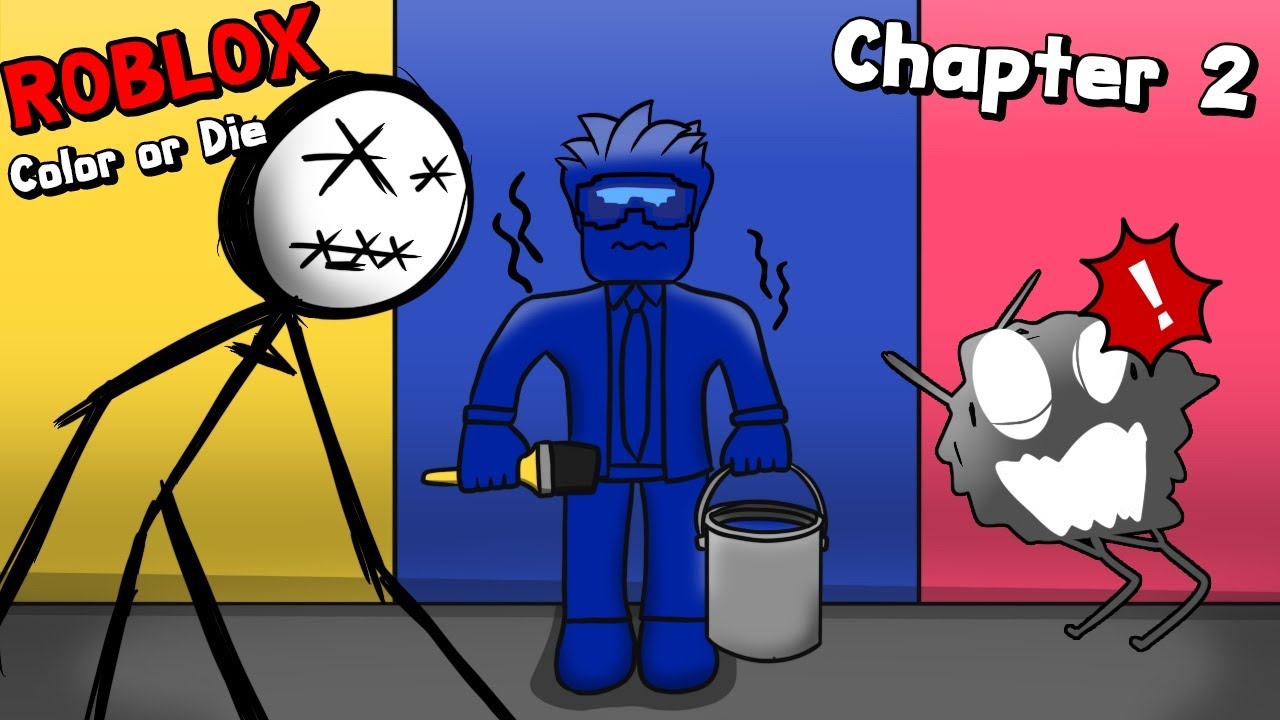 ผีไร้สี มีมากกว่าหนึ่ง : Roblox Color or Die Chapter 2# - YouTube