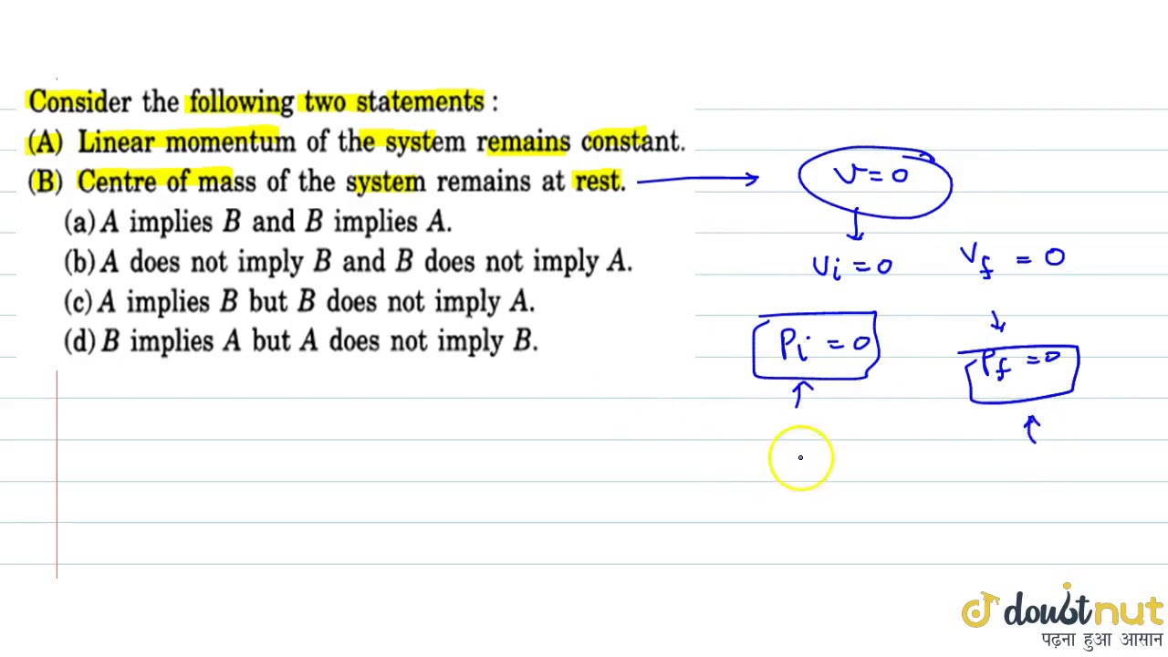 Consider the following two statements: - YouTube