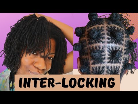 INTERLOCKING METHODS | Starter Locs | Different Point Rotation And ...