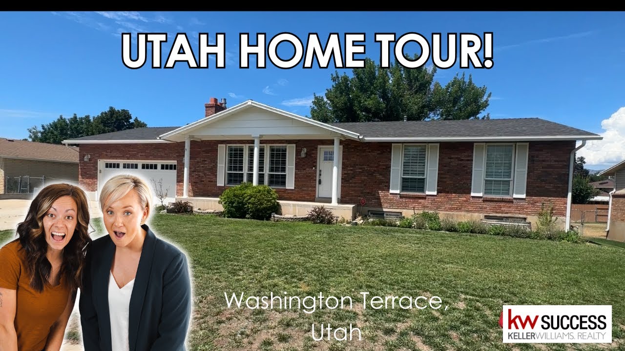 Washington Terrace UT Home Tour- With The Key Utah Realtors! - YouTube