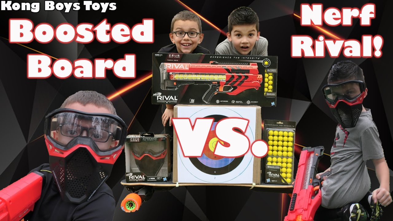 Nerf Rival Unboxing and Accuracy Test with Moving Target! Toy Review in ...