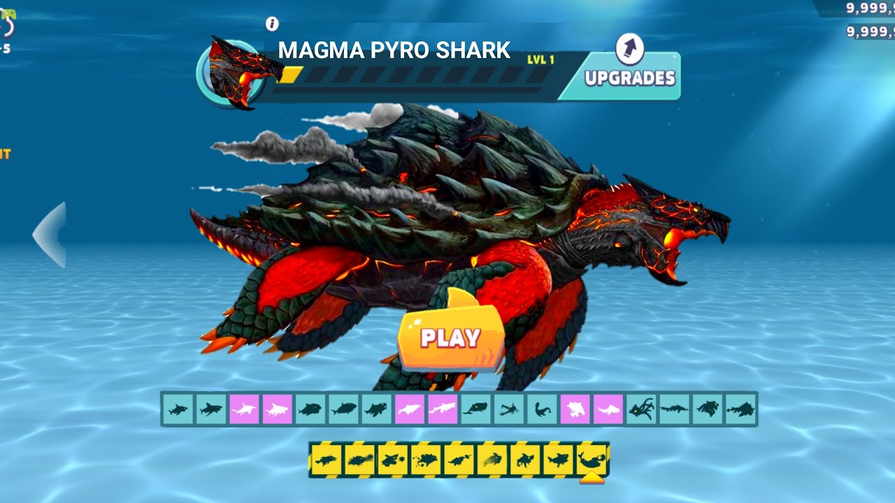 HUNGRY SHARK EVOTULION MAGMA PYRO SHARK BIGGER MONSTER COMING SOON ...