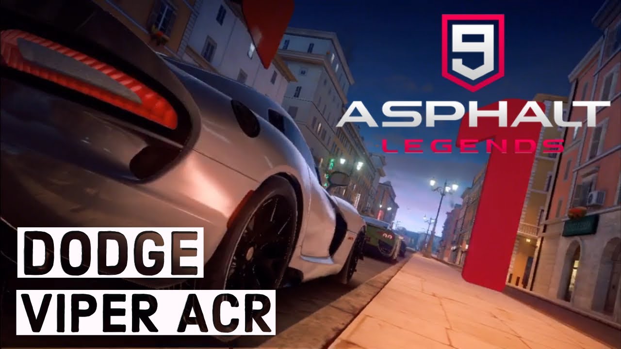 Asphalt 9 Legends : Dodge Viper ACR - YouTube