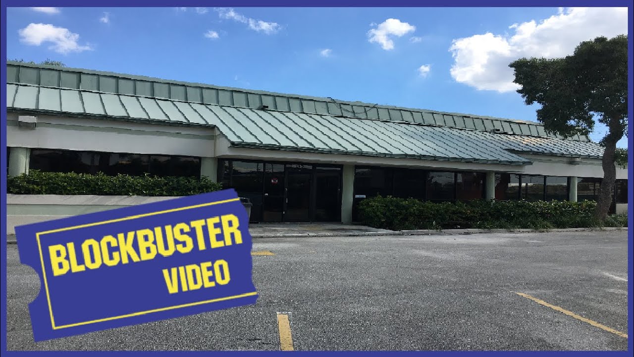 Abandoned Blockbuster Video - Boca Raton, FL (inside?) - YouTube