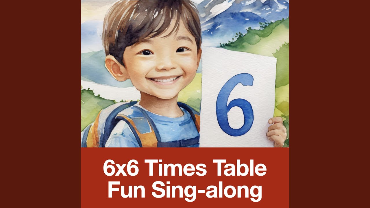 6 Times Table (Fun Sing-along) - YouTube
