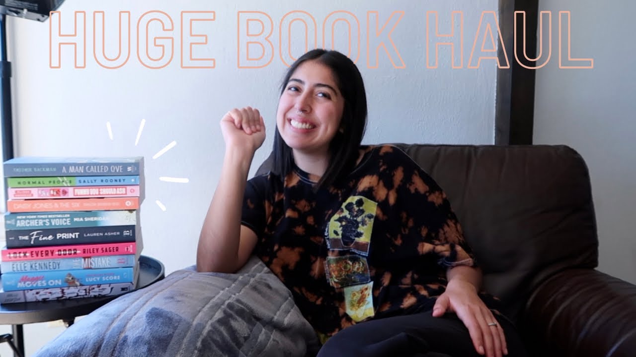 HUGE birthday book haul | popular tik tok books, romance, mystery ...