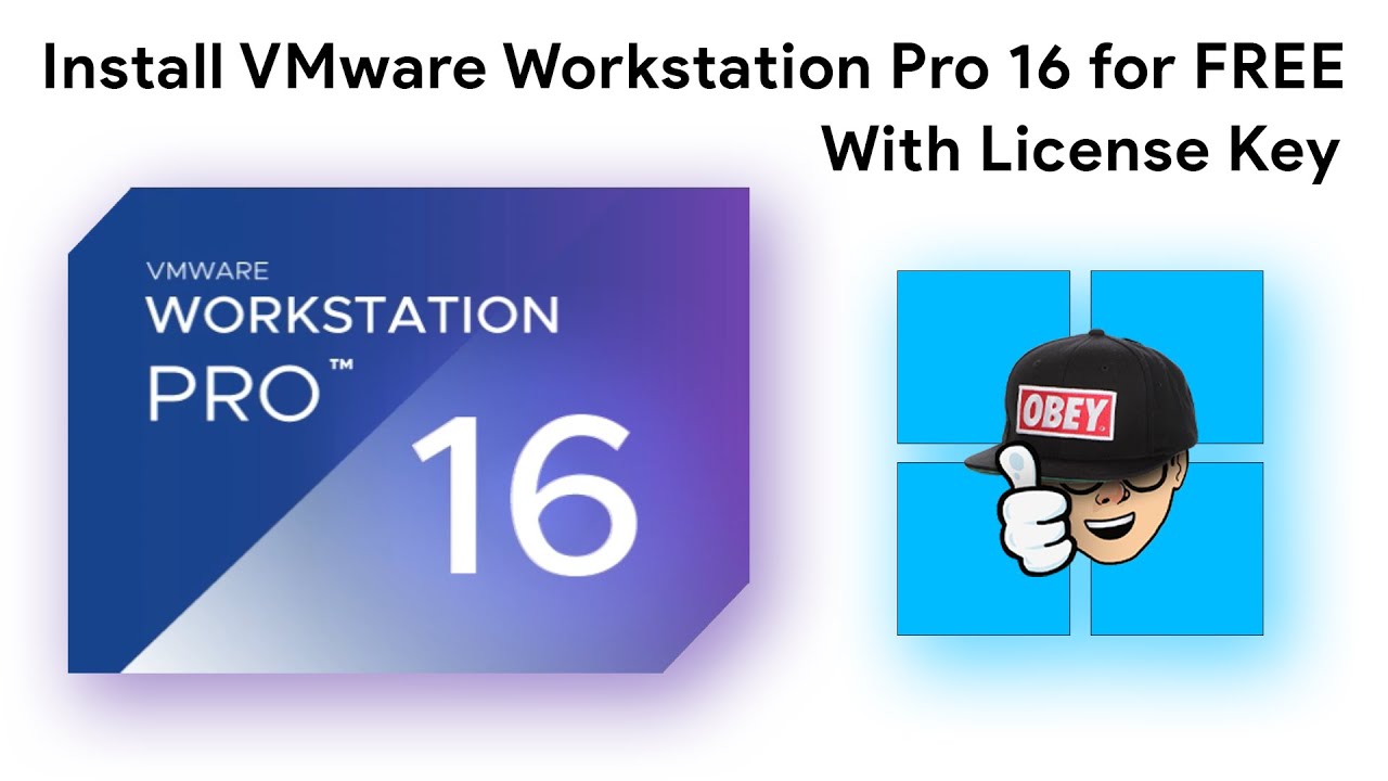 Install VMWARE WORKSTATION PRO 16 for FREE with license key || 2021 ...