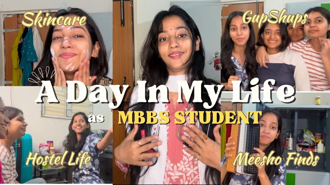 A Day in My Life as an MBBS Student | Govt Medical College ft. Meesho ...