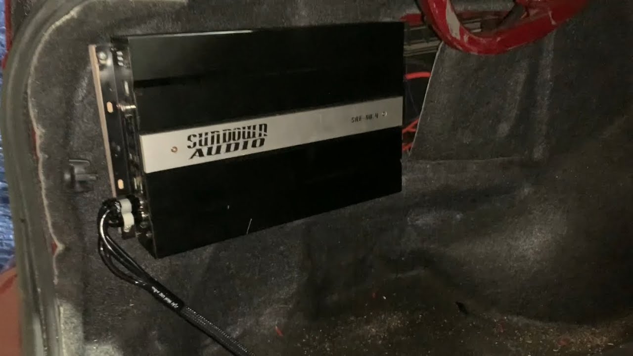 How to Make an EASY AMP RACK FOR TRUNK CAR AUDIO SYSTEMS - YouTube