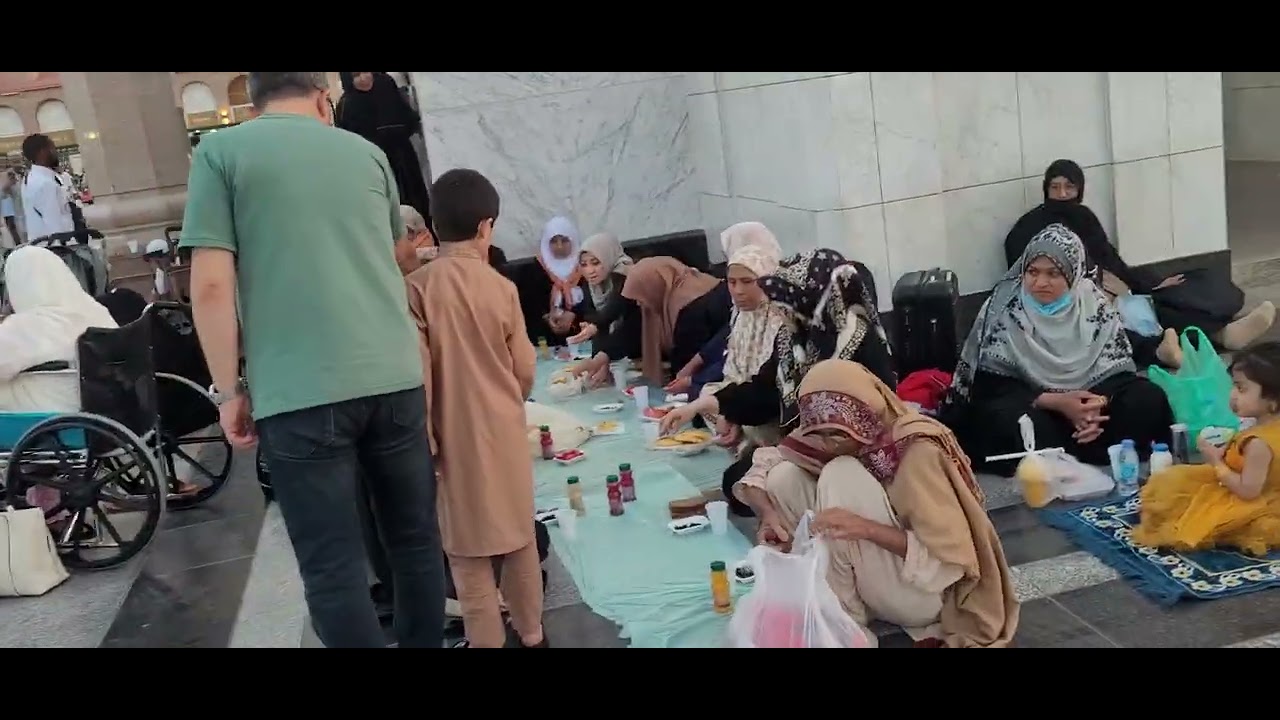 17th Ramzan mubarak ki sham in masjid nabvi shareef #love #madinah # ...