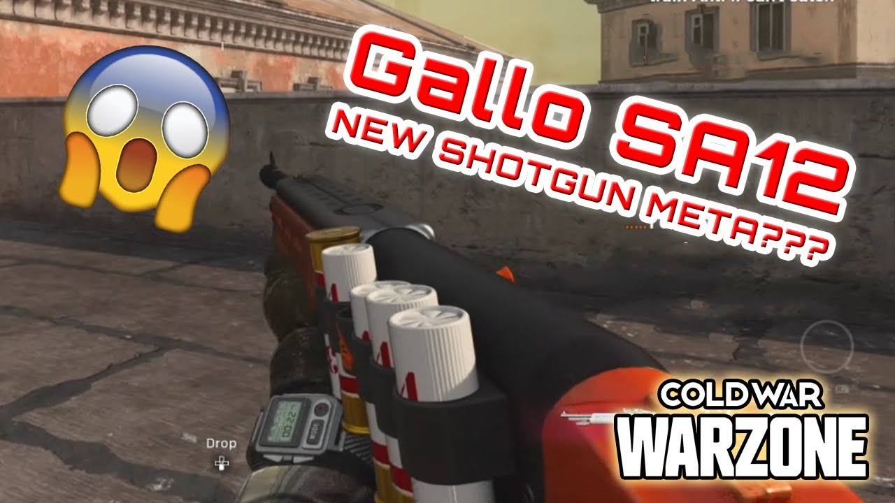 Cold War Warzone Gallo SA12 the New Shotgun Meta? - YouTube