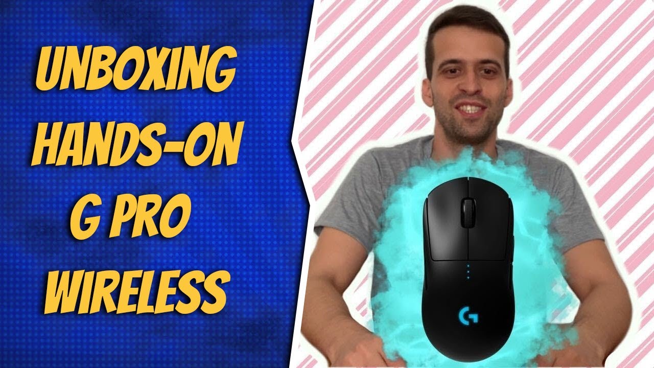UNBOXING | MOUSE LOGITECH G PRO WIRELESS - SEM FIO E IDEAL PARA GAMERS ...