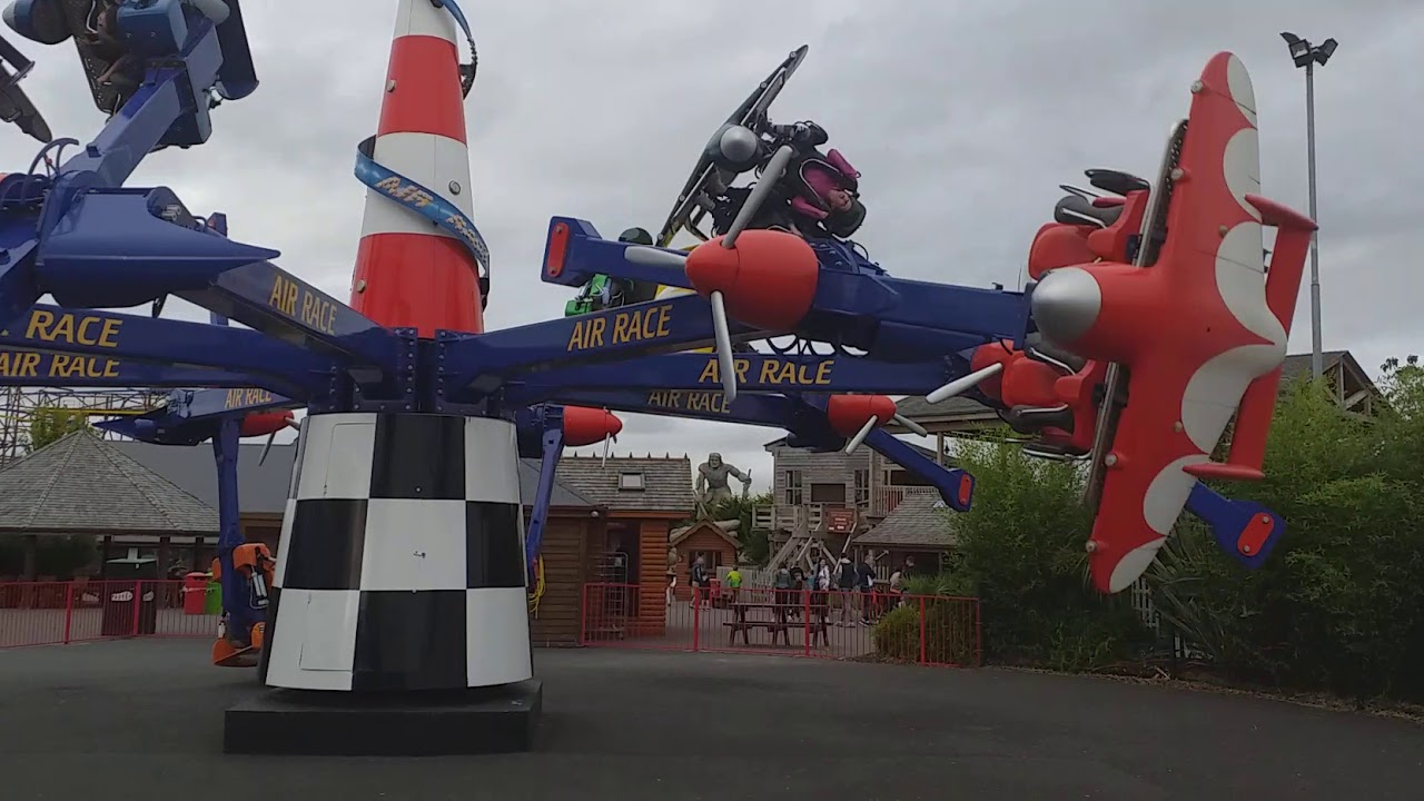 Tayto park Ireland air force ride - YouTube