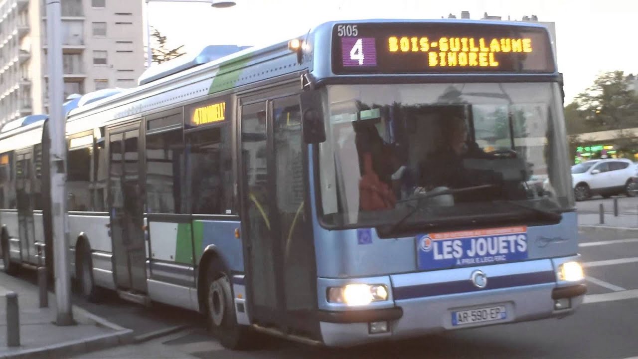 Les Irisbus Agora L €3 - Astuce Rouen - YouTube