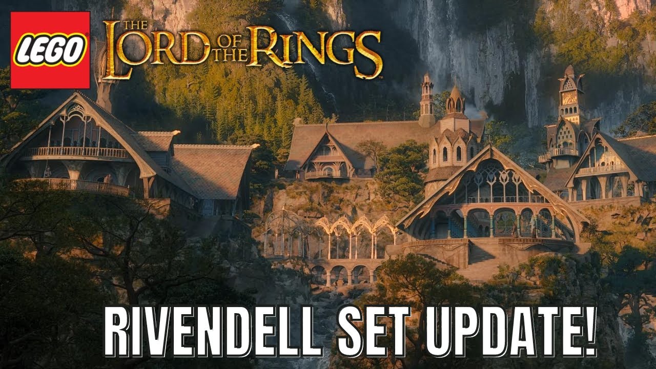 LEGO Lord of the Rings Rivendell Set Update! (6,167 Pieces for $500 USD ...