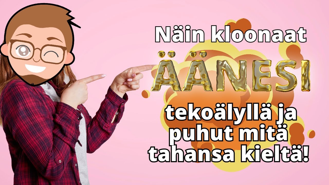 Näin kloonaat äänen tekoälyllä ja laitat sen puhumaan mitä tahansa ...