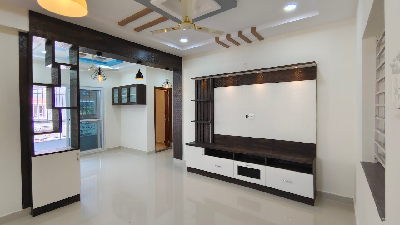 Fully Furnished 2BHK Flat For sale in Pragathi Nagar - YouTube