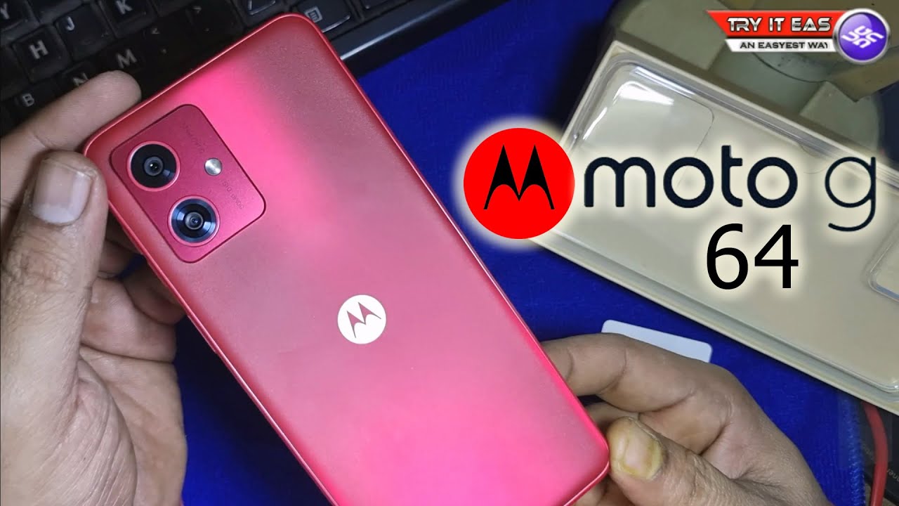 Moto G64 Red Unboxing & First Look | Stylish Design & Features - YouTube