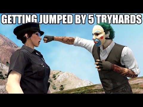 5 WANNABE Tryhards Try And JUMP The MK1 KING In A 5vs1 - YouTube