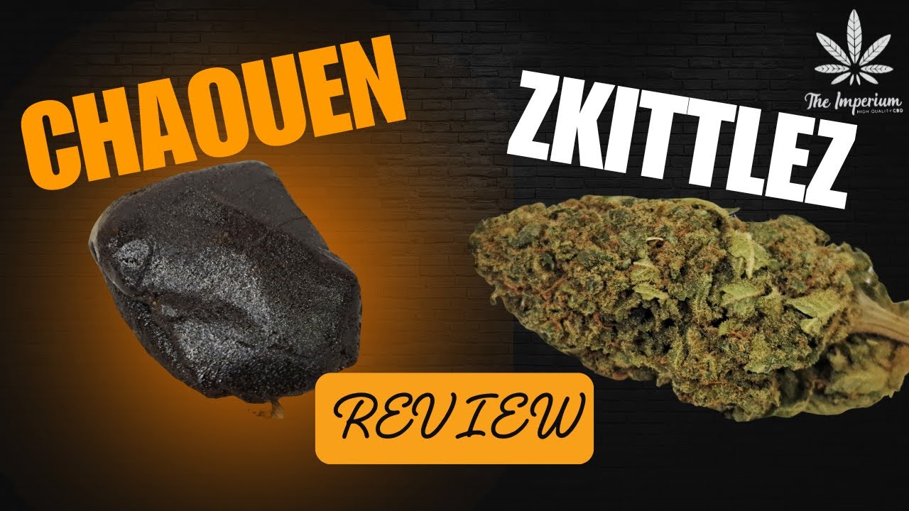 ZKITTLEZ & CHAOUEN de THE IMPERIUM CBD - Flor y Hash Cáñamo Review ...