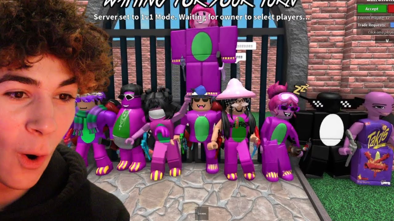 BARNEY TAKES OVER Murder Mystery 2! (Roblox) - YouTube