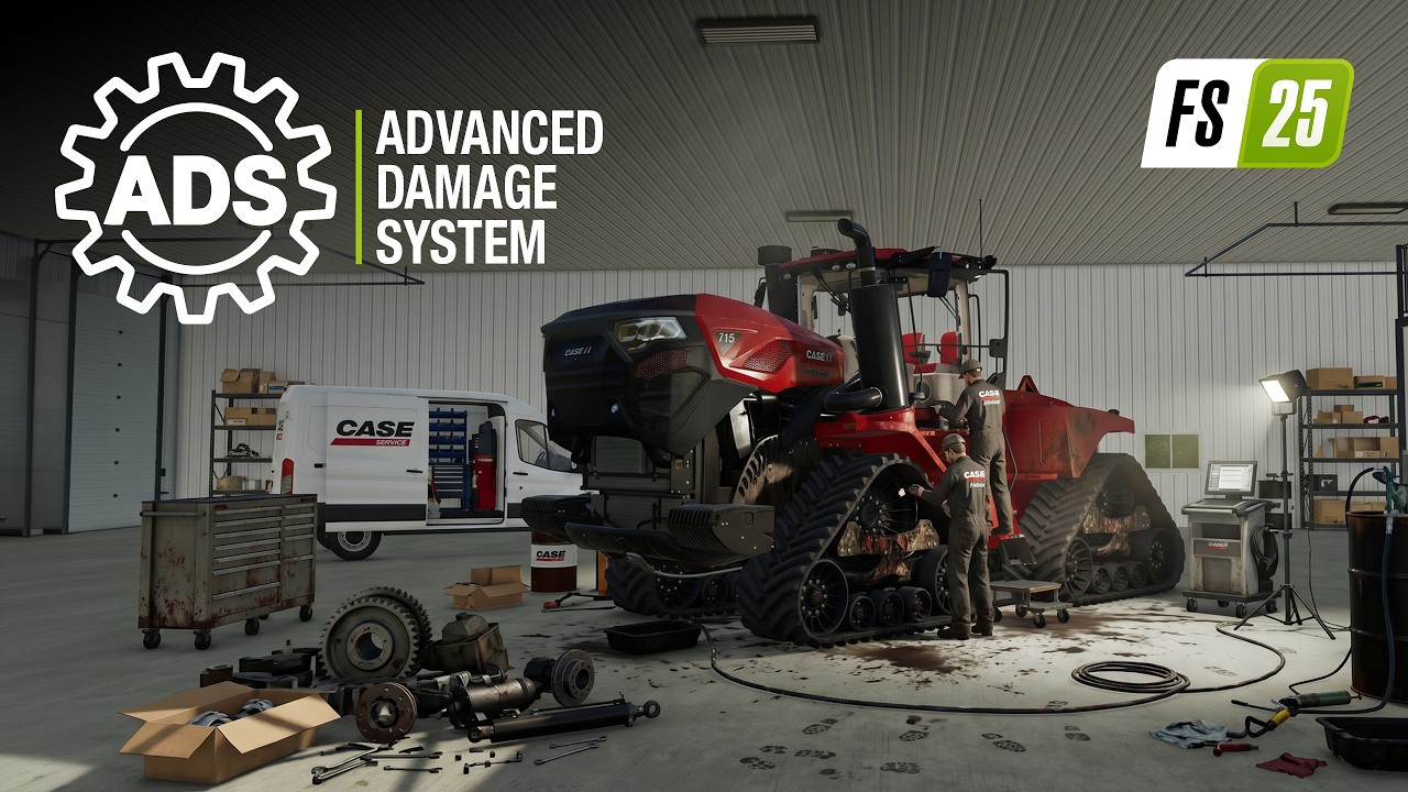 Advanced Damage System is BRILLIANT - Fully Immersive Damage in FS25 ...