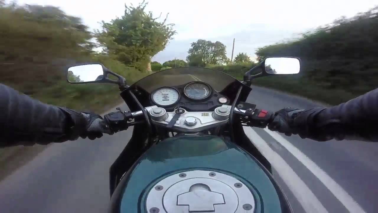 Riding the MZ 660 Skorpion - YouTube