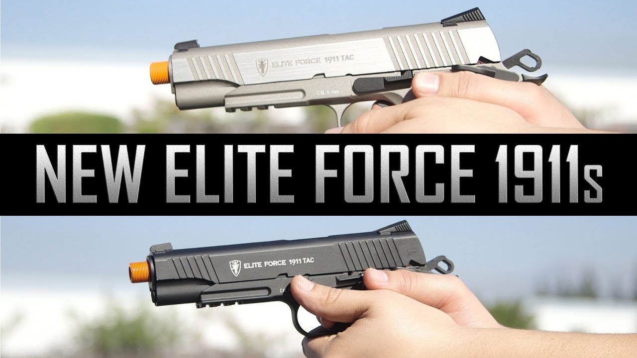 New Elite Force CO2 1911s! - Airsoft GI - YouTube