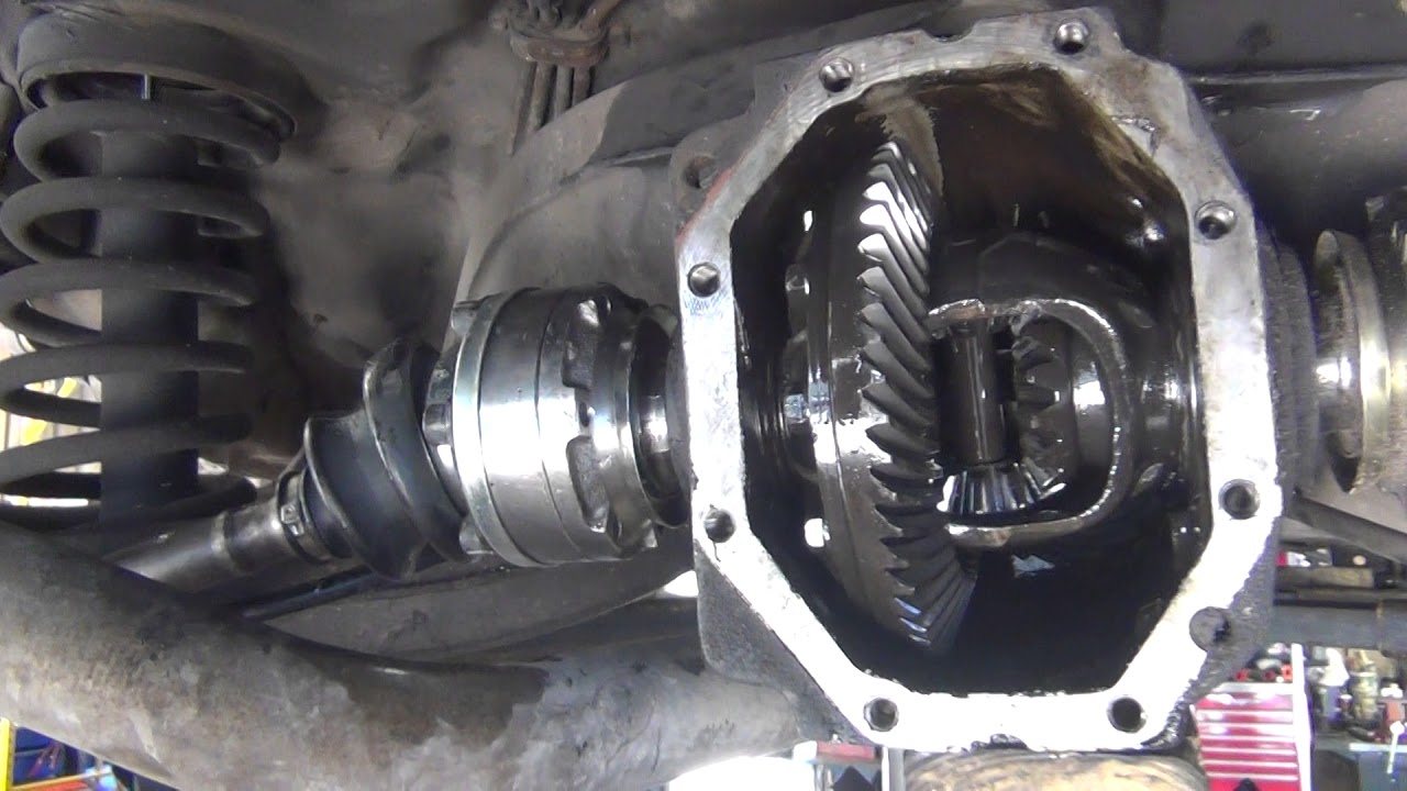 Diesel Mercedes 300D New CV Axle - YouTube