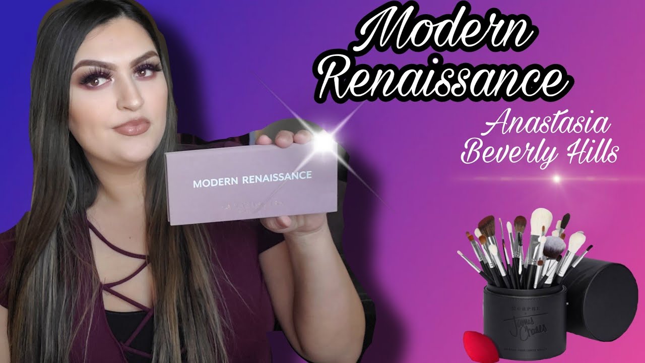 Doing A Eyeshadow Look With Anastasia Modern Renaissance Pallette!! 🎨 ...