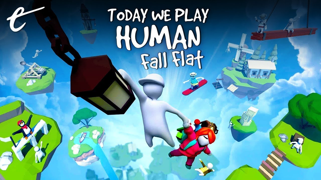 Playing Human Fall Flat || Fun Stream With ⁨@YouTubeAkuma9 #pcgames #humanfallflat #funnymoments ...