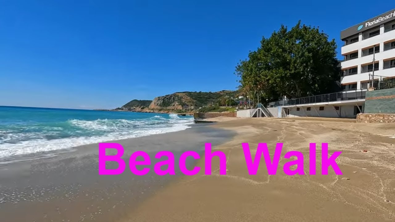 🇹🇷 Alanya Walking Tour | Beach Walk Tour Turkey 4K 🌴 - YouTube