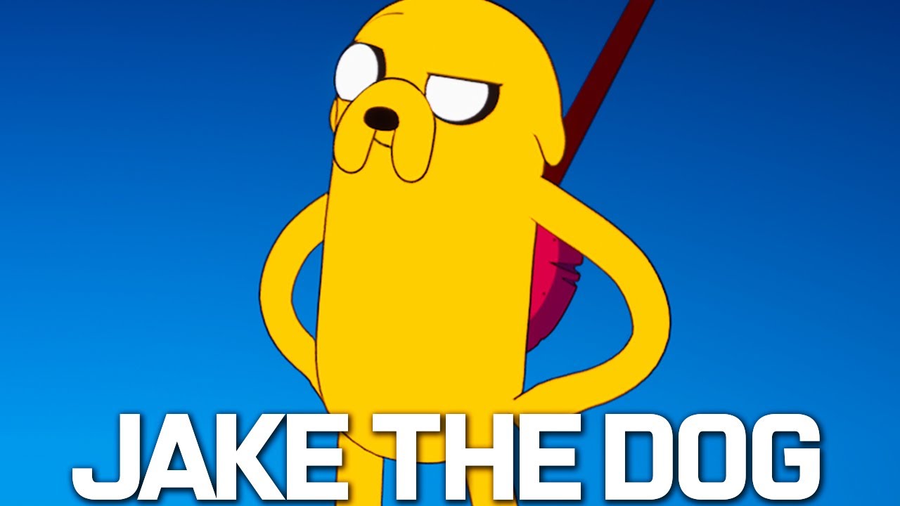 Fortnite NEW Jake the Dog Skin Gameplay [Adventure Time] - YouTube