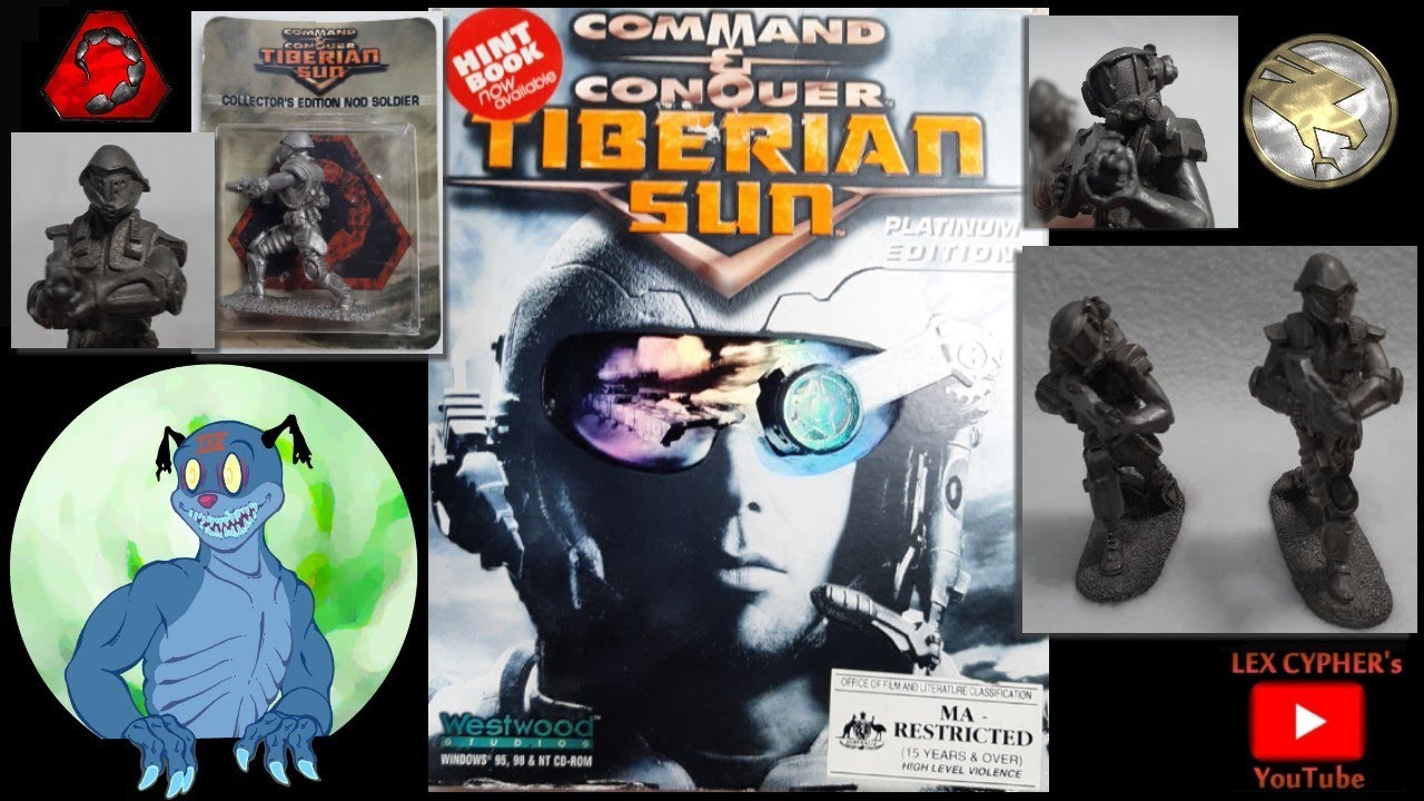 C&C TIBERIAN SUN Platinum Edition NOD & GDI Figures - YouTube