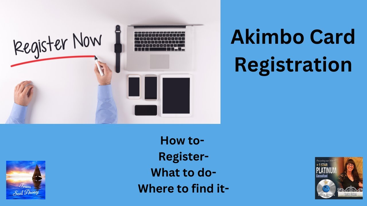 Akimbo Card Registration - YouTube