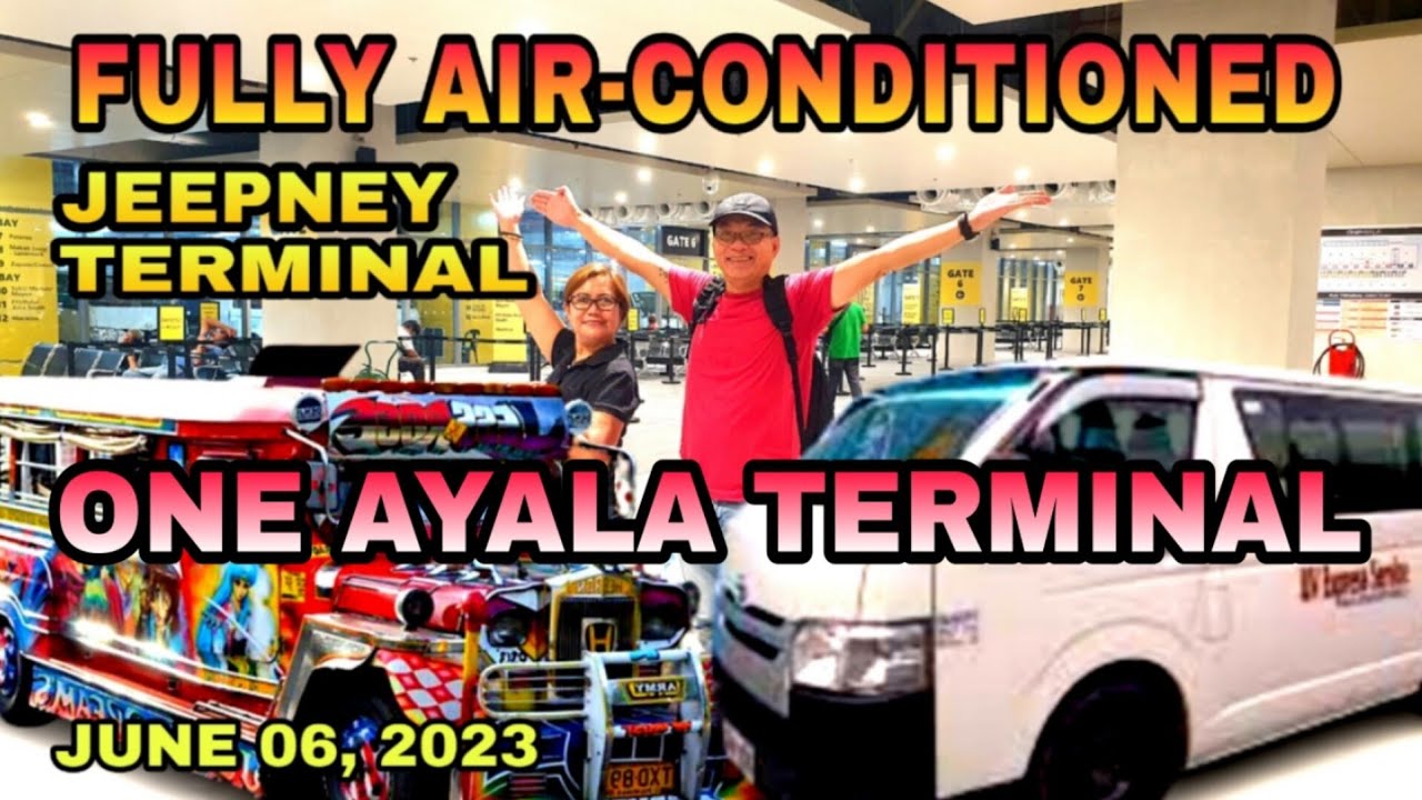 NEWEST Jeepney/PUV Terminal In Makati City. Very organized. - YouTube