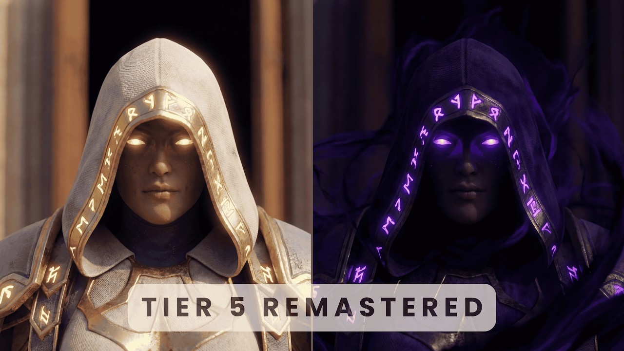 WoW Tier 5 Armors Remastered | 4K Cinematic Showcase - YouTube