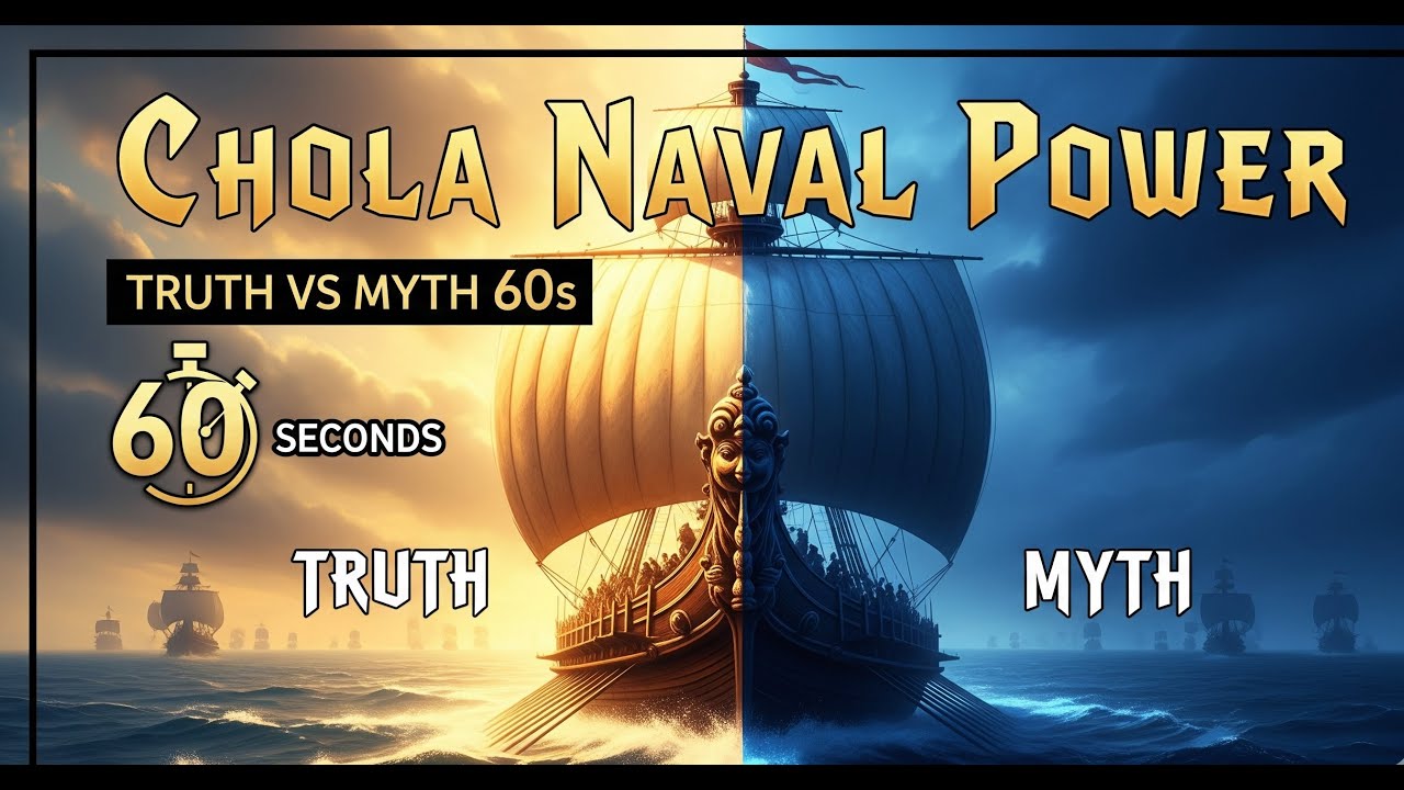 Chola Naval Power 🔥 Truth vs Myth in 60 Seconds - YouTube
