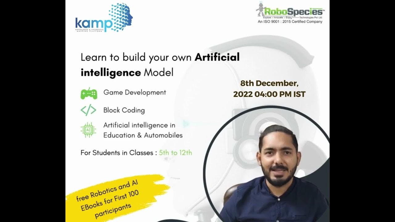Learn to Build your own Artificial Intelligence model (Promo Video) - YouTube
