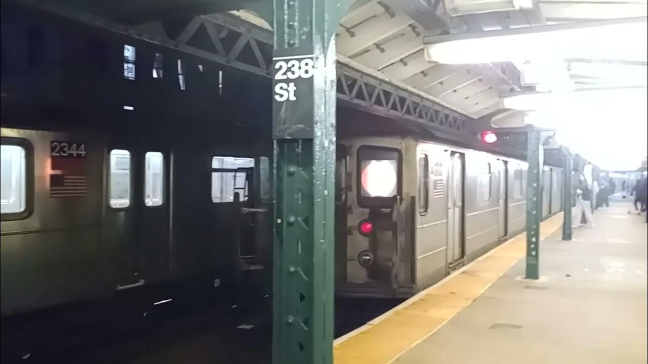 R62A 1 Trains at 238th Street - YouTube