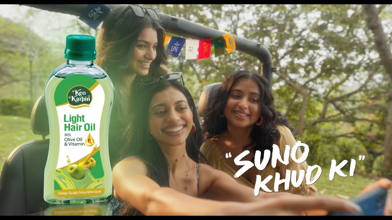 Keo Karpin Light Hair Oil TVC by #sosideas - YouTube
